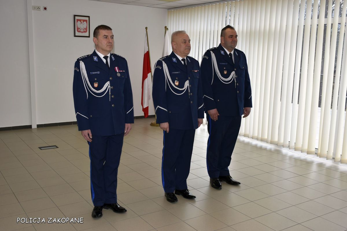 Zmiany kadrowe w Komendzie Powiatowej Policji w Zakopanem - AKTUALNOŚCI - KPP w Zakopanem